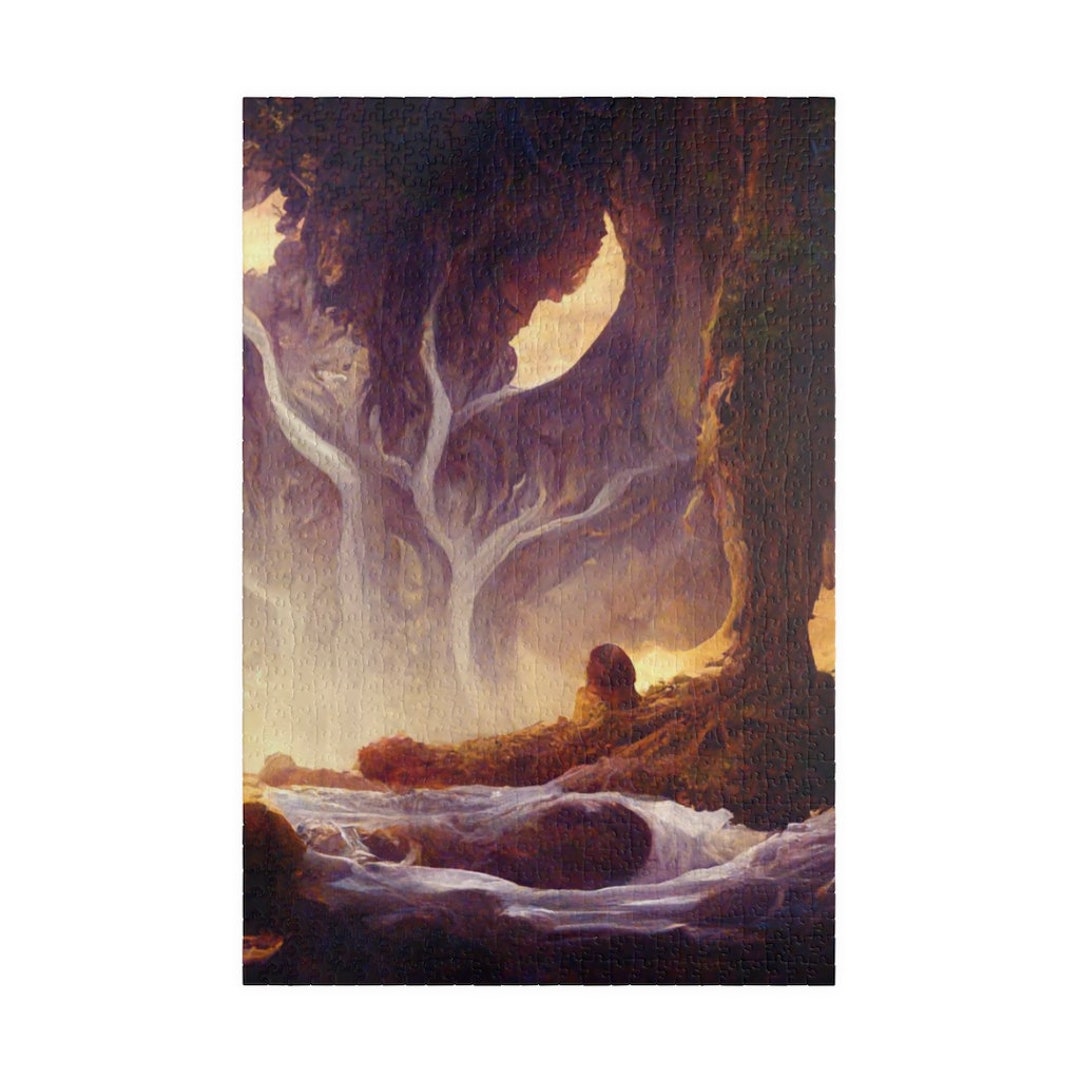 Gaea Puzzle | Gaia Mythology * Fantasy Jigsaw Puzzles * Cottagecore ...