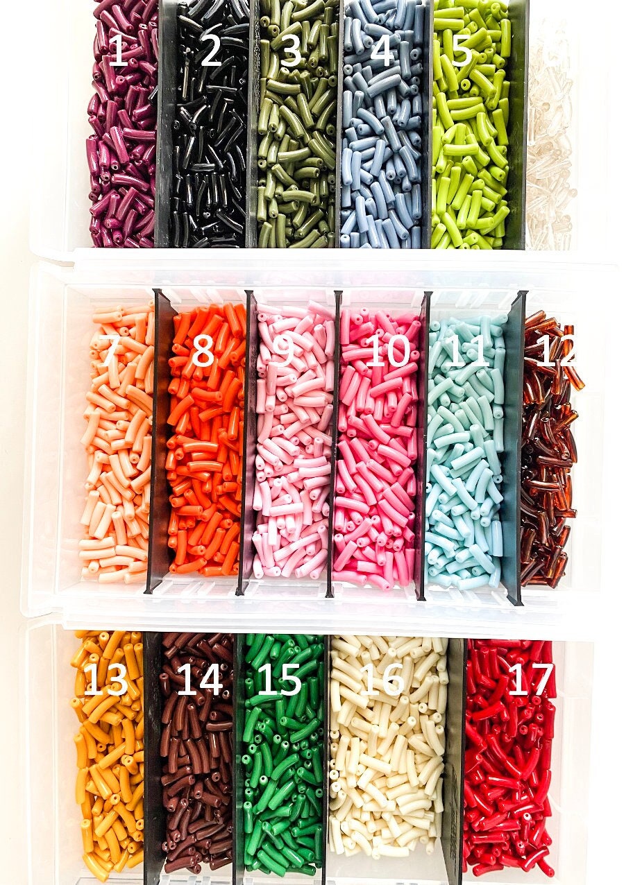 4mm Acrylic Beads4mm Acrylic Tube Beadsmini Bamboo Bracelet Bangleresin Tube Beadsacrylic