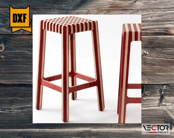 Cnc Router Stool File - Etsy