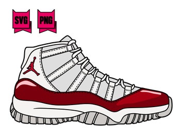 Jordan Retro 11 Svg - Etsy