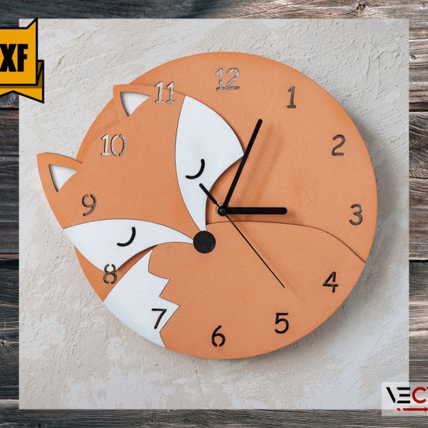 Animal Clock - Etsy