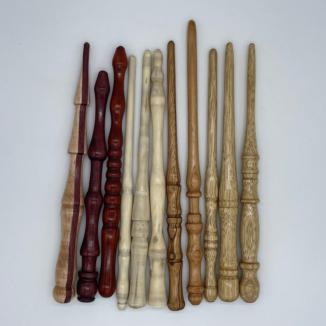 Handmade Wooden Wands | Turned Wood Magick Wand | Witch Wizard One of A ...