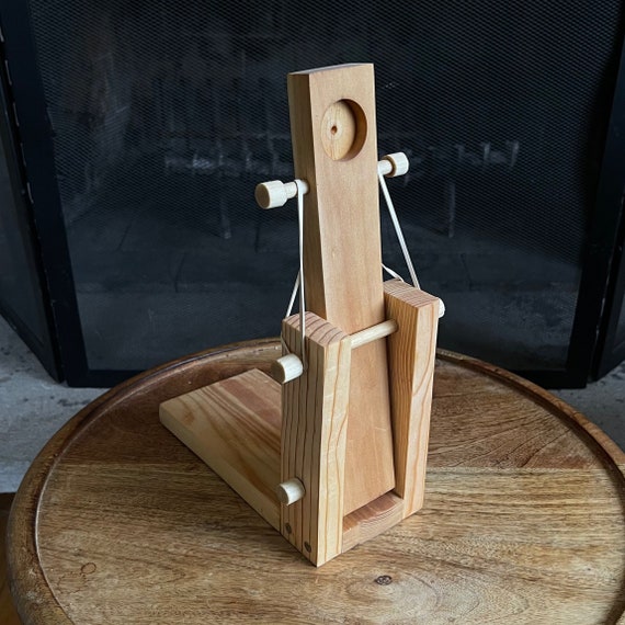 Toys & Games Pretend Play Handmade Wooden Toy Catapult etna.com.pe