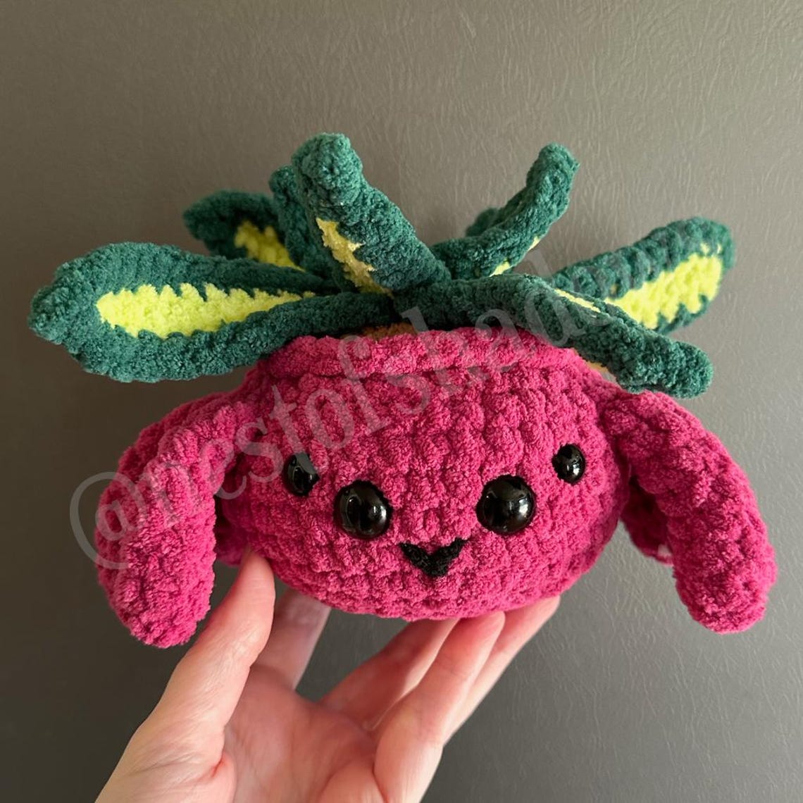Spindle the Spider Plant Crochet Pattern, Halloween Crochet, Amigurumi ...