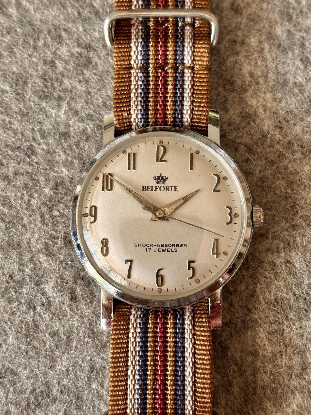Vintage Belforte Swiss Watch Fully Serviced 1960s - Etsy