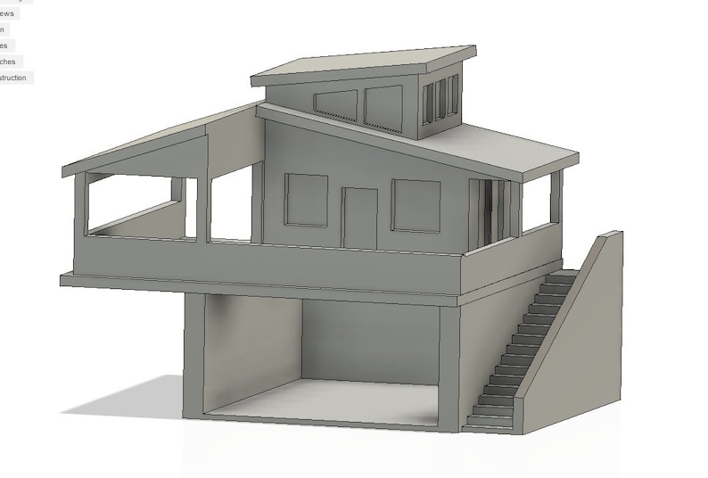 3d Printed Home Model, Architectural Tools, Home Design, Decore - Etsy