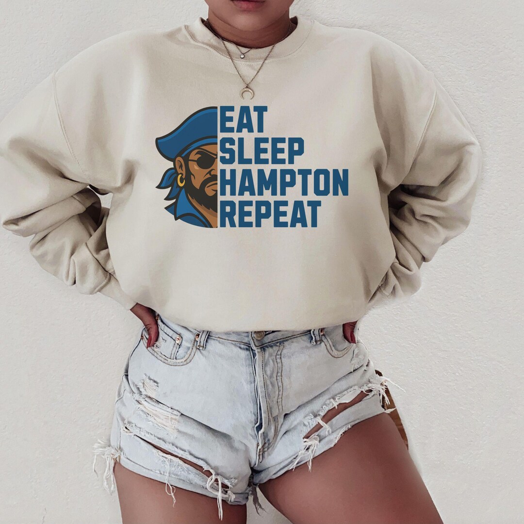 Hampton University Apparel, College Sweatshirt, Black College ...