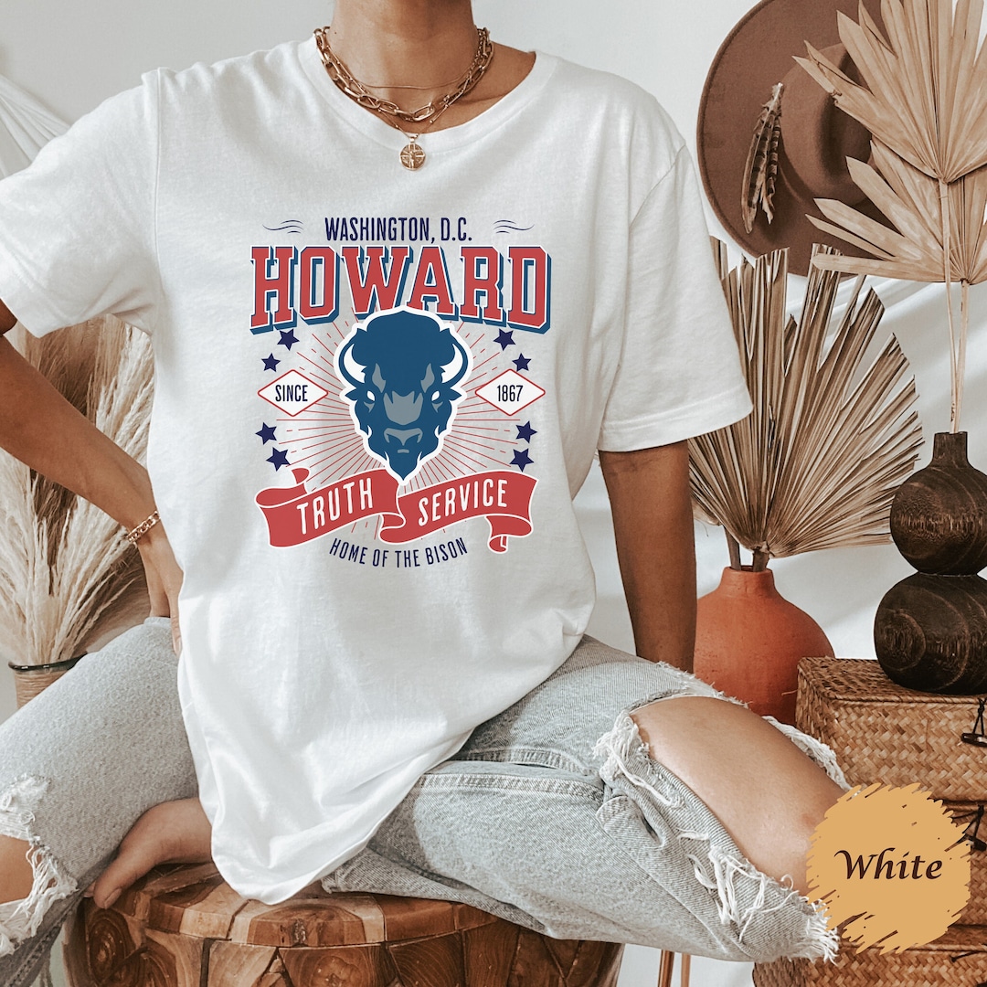 Howard University T-shirt, College Shirt, Black College Tshirt, HBCU ...