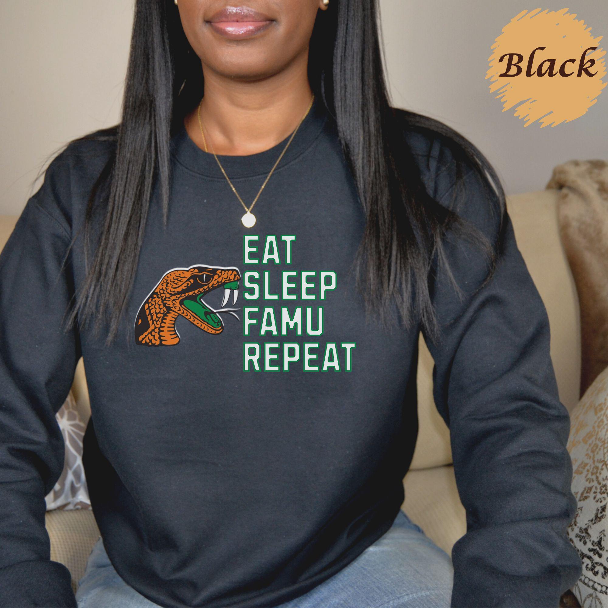 FAMU Apparel, Florida A&M University Sweatshirt, Black College Sweater ...
