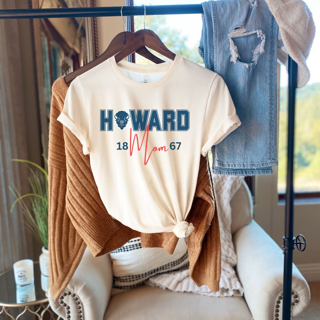Howard Mom Shirt, Howard University Apparel, Howard Bison T-shirt ...