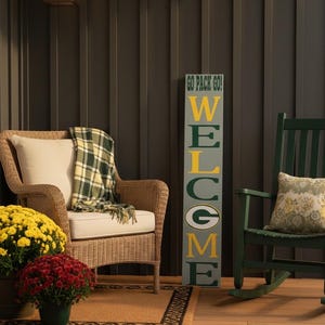 Green Bay Packers Welcome Sign - Etsy