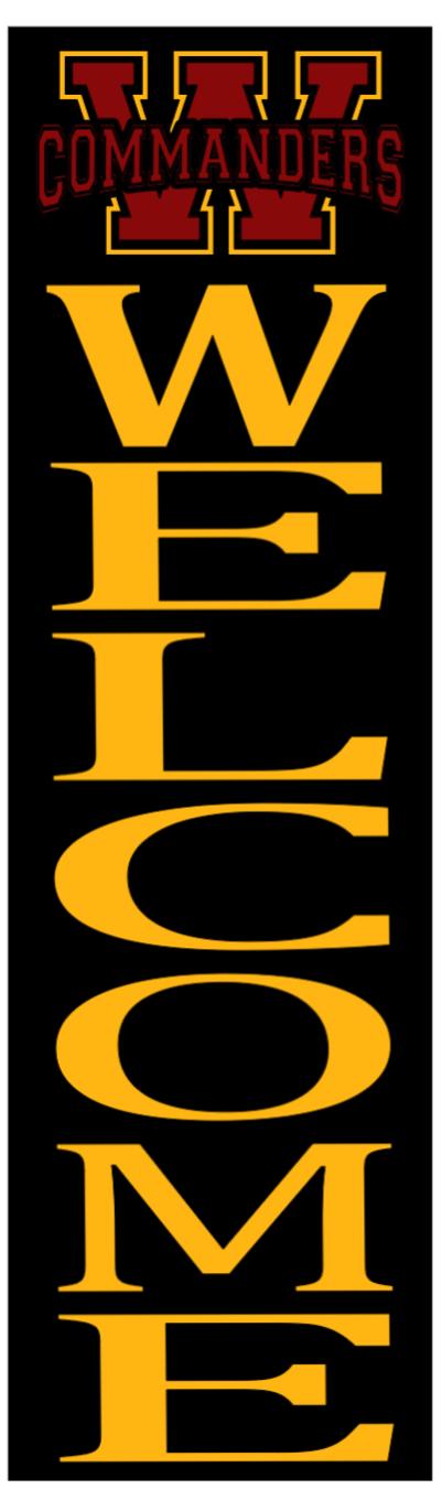 Washington Commanders Welcome Sign - Etsy