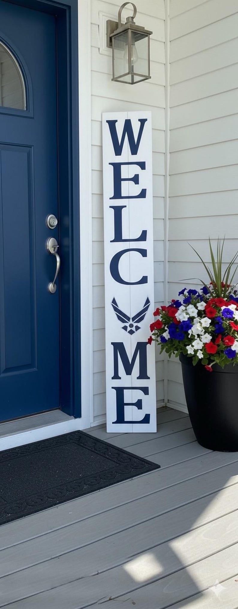 US Air Force Welcome Sign - Etsy