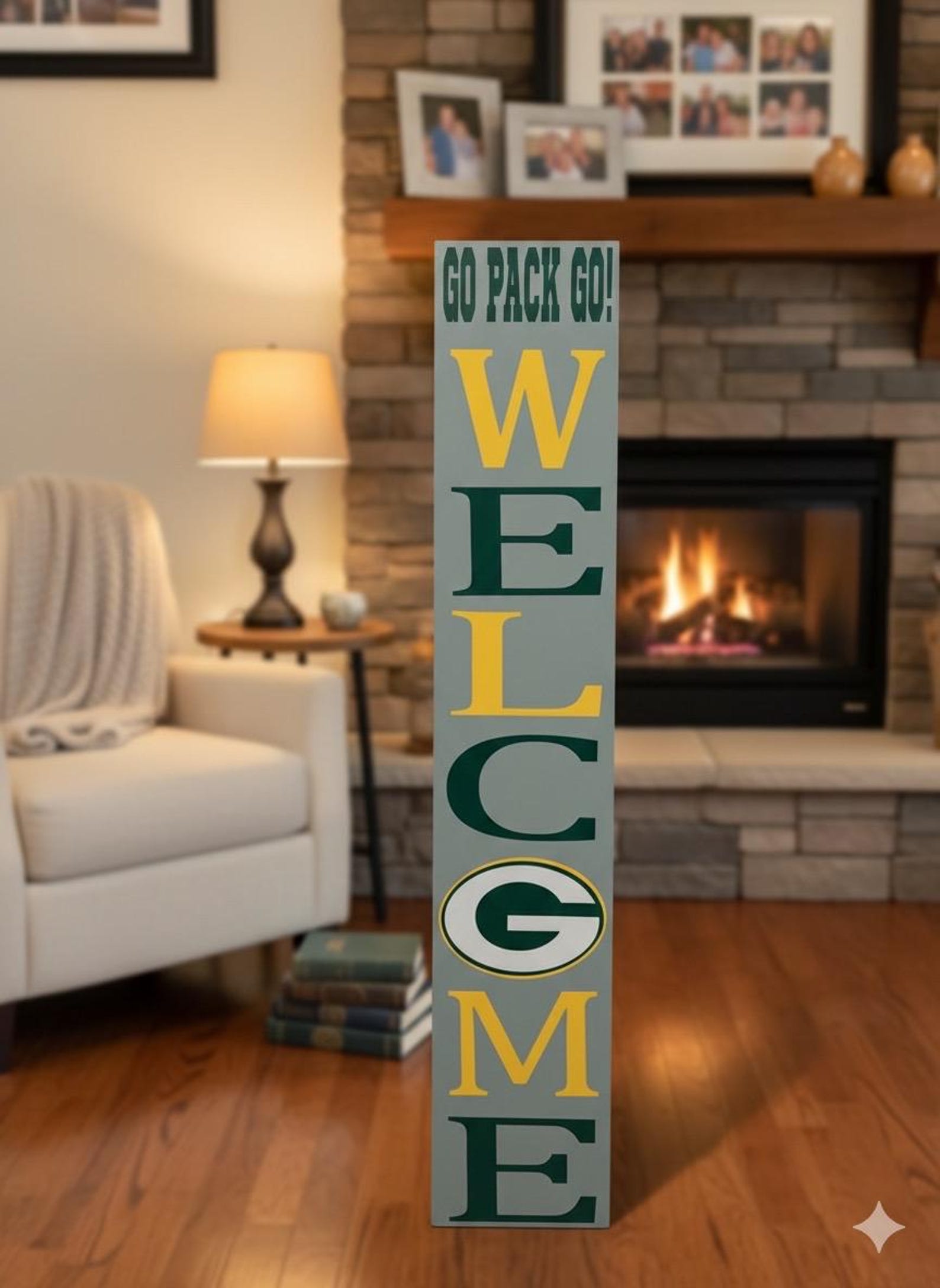 Green Bay Packers Welcome Sign - Etsy