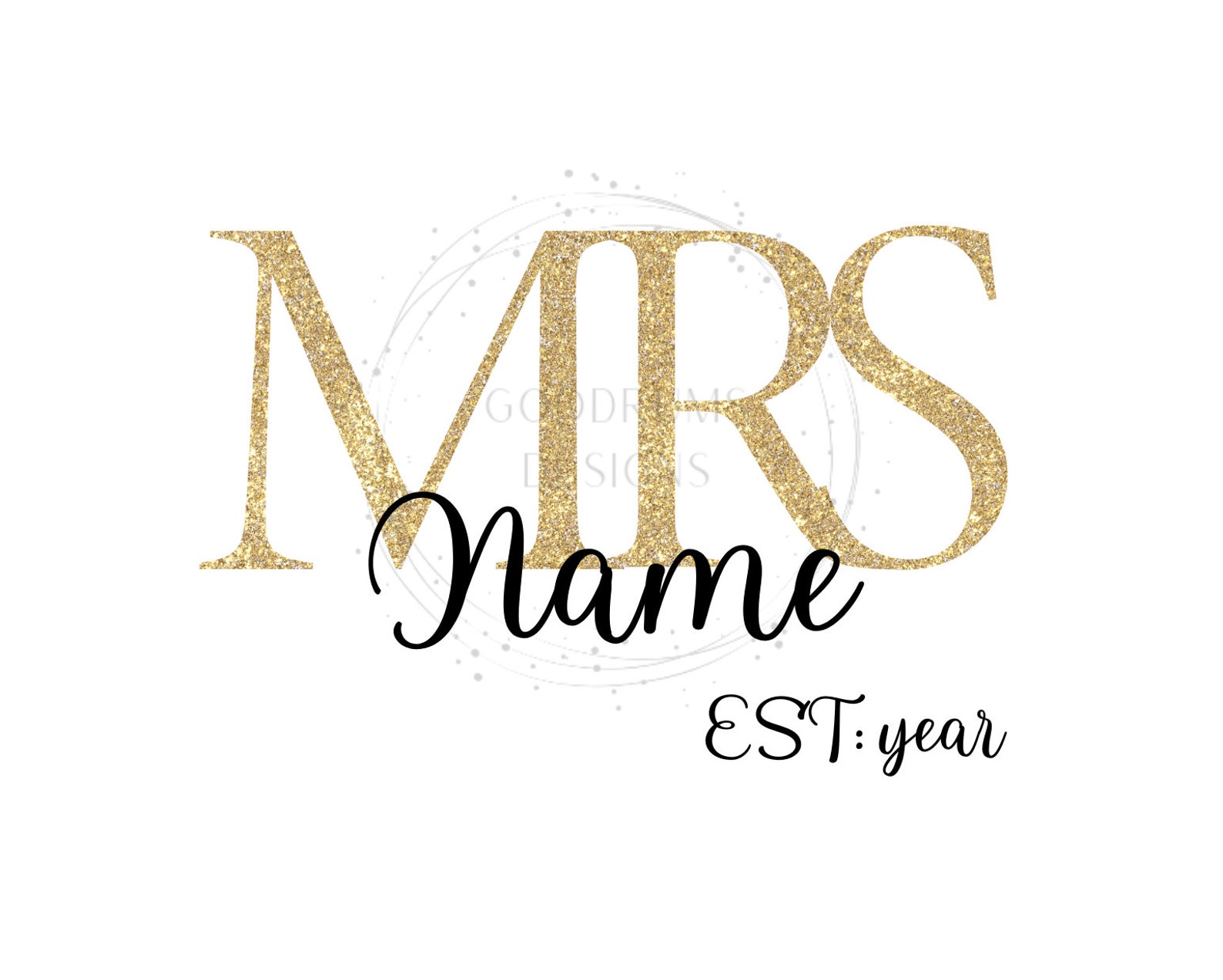 Mrs Png, Married Png, Mrs Customizable Png. - Etsy