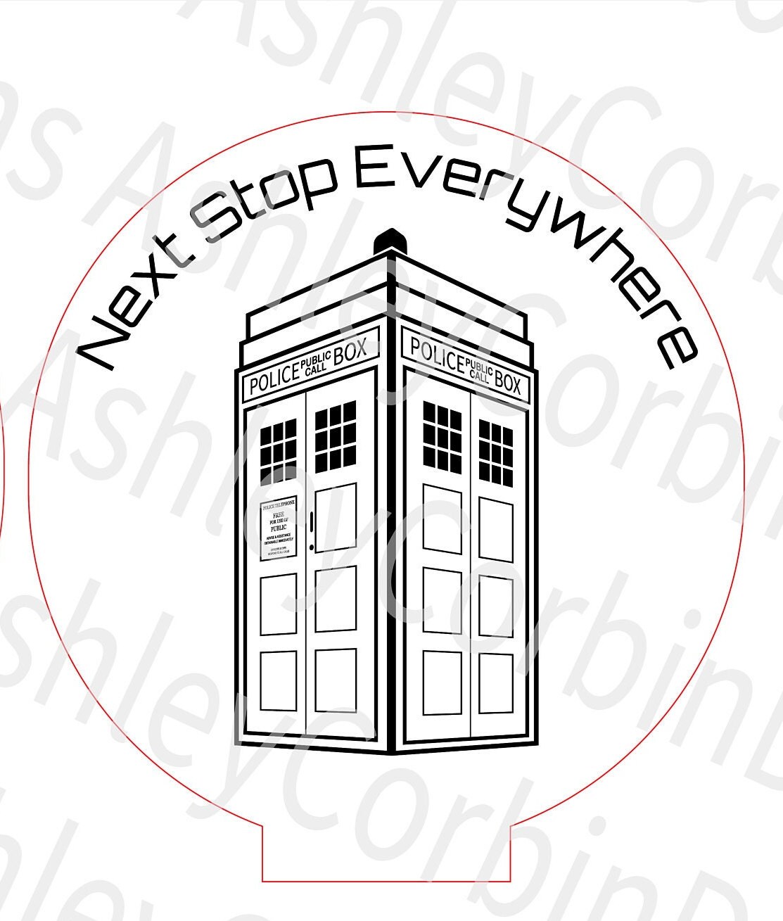 Dr. Who Inspired TARDIS Clipart SVG scalable Vector Graphics for ...
