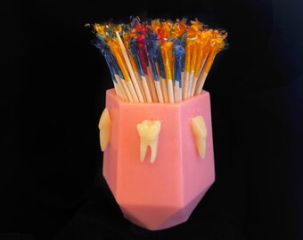 Tooth Pencil Holder - Etsy