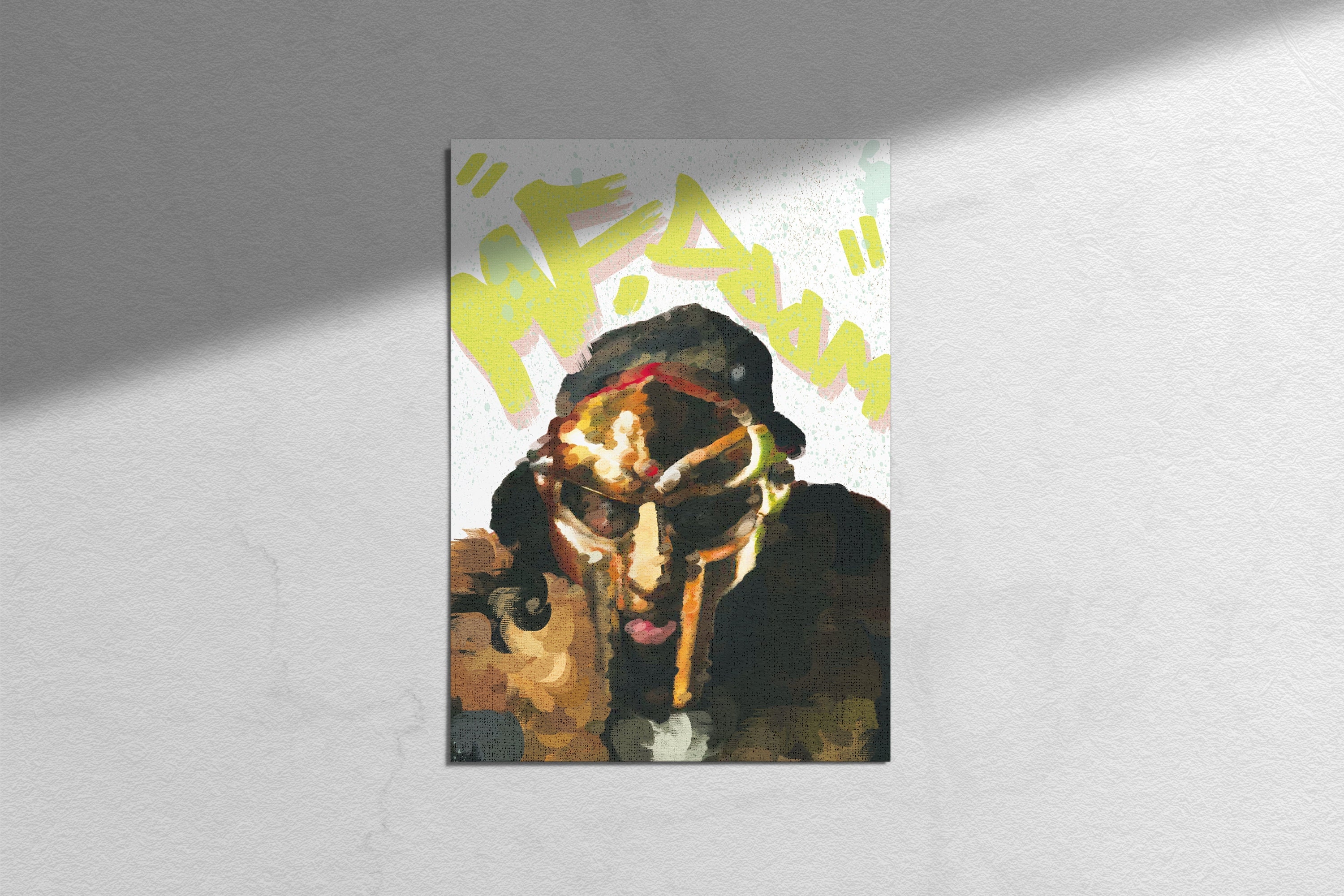 MF DOOM, allcaps Printable Wall Art - Etsy