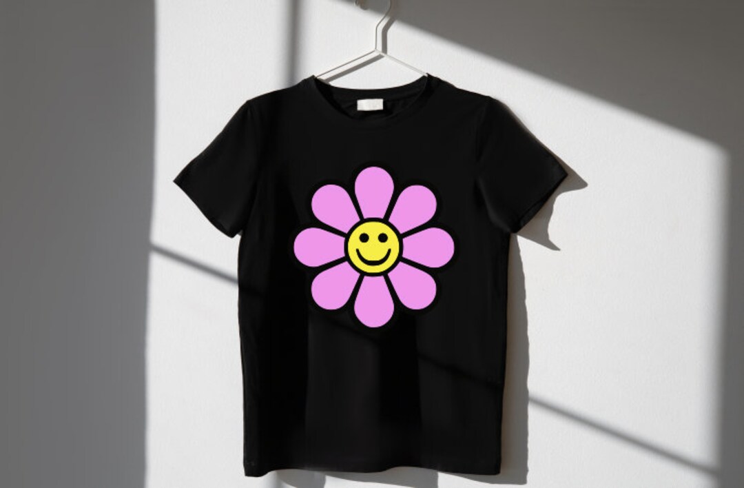 Smiley Face Daisy Svg Cut File | Commercial Use | Instant Download ...