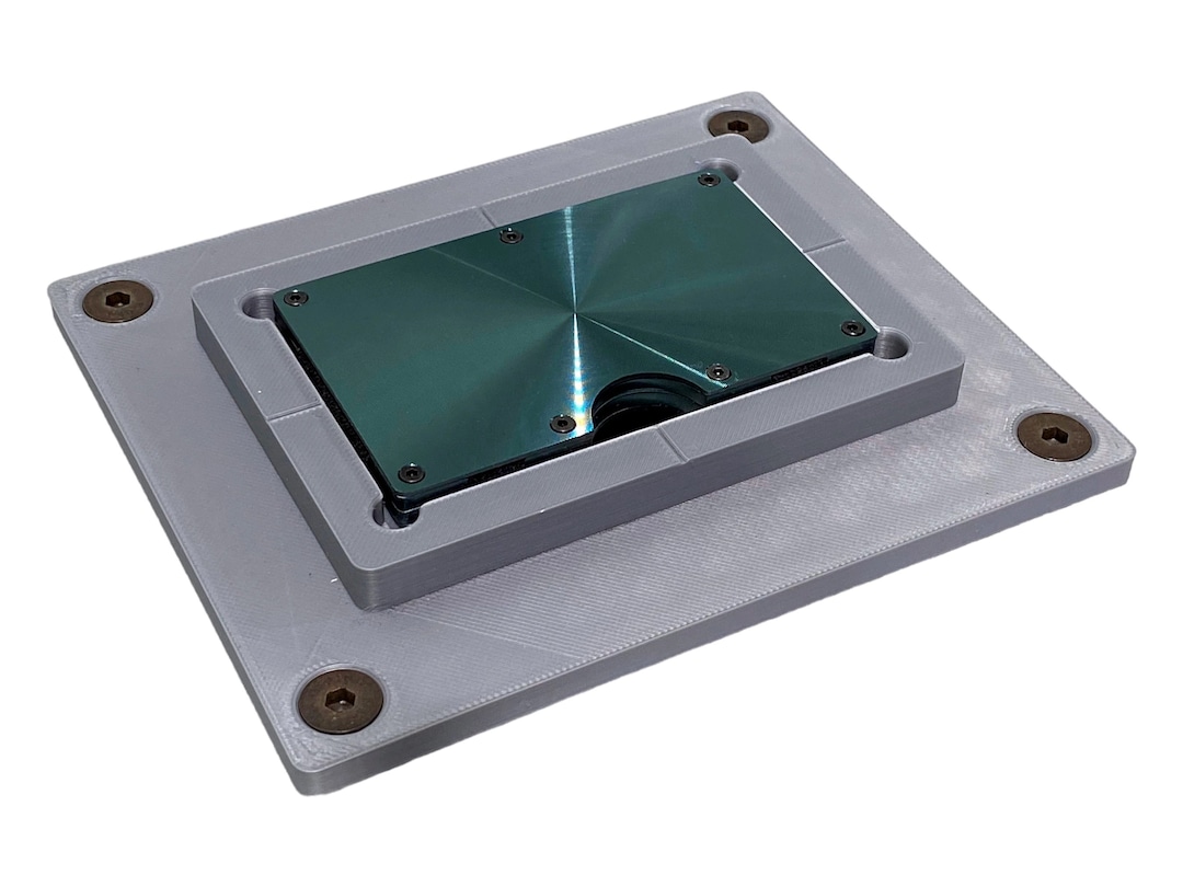 Aluminum Wallet Laser Fixture (printed) - Etsy
