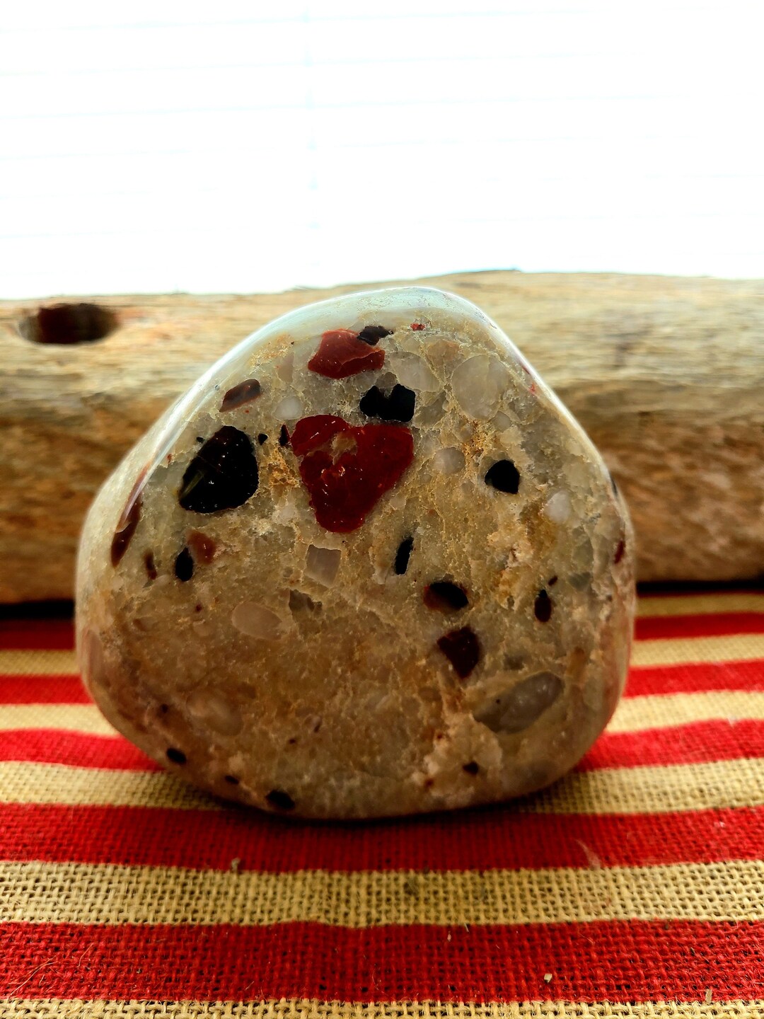 Large Polished Puddingstone - Etsy