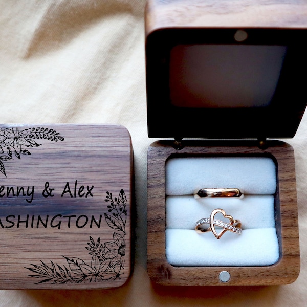 Unique Ring Box - Etsy
