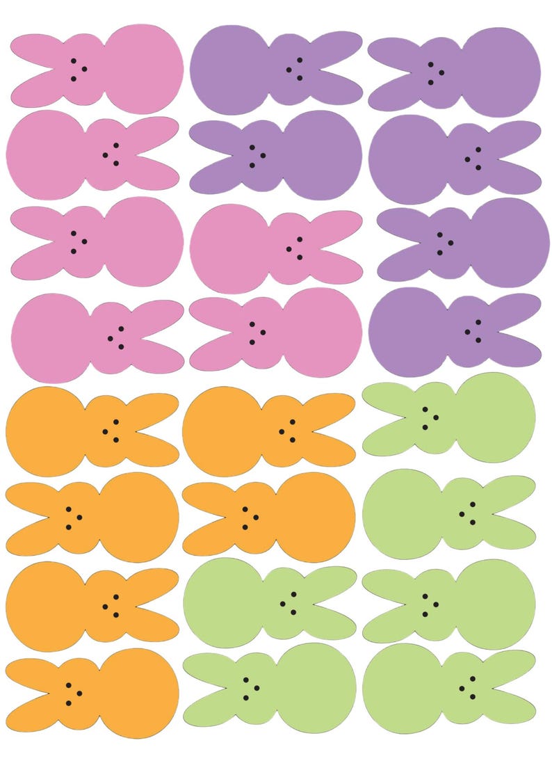 Edible Wafer Paper- Peeps - Etsy