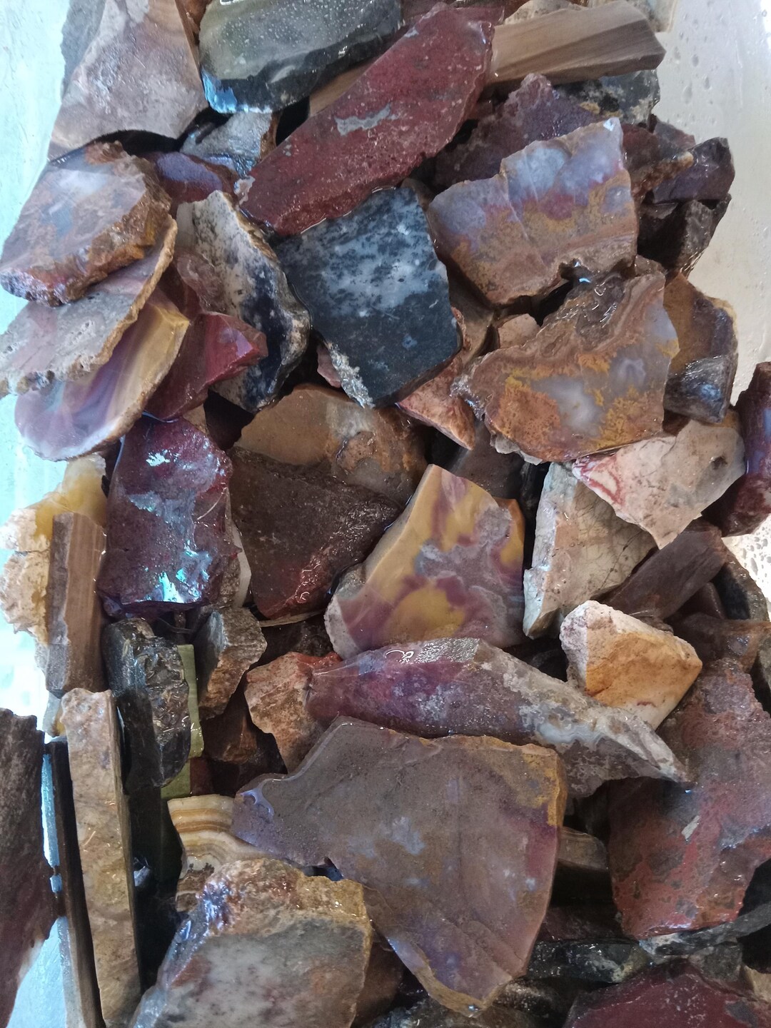 MISC Slabs for Tumbling Small 1 to 3 Inches. 10 Pounds. - Etsy