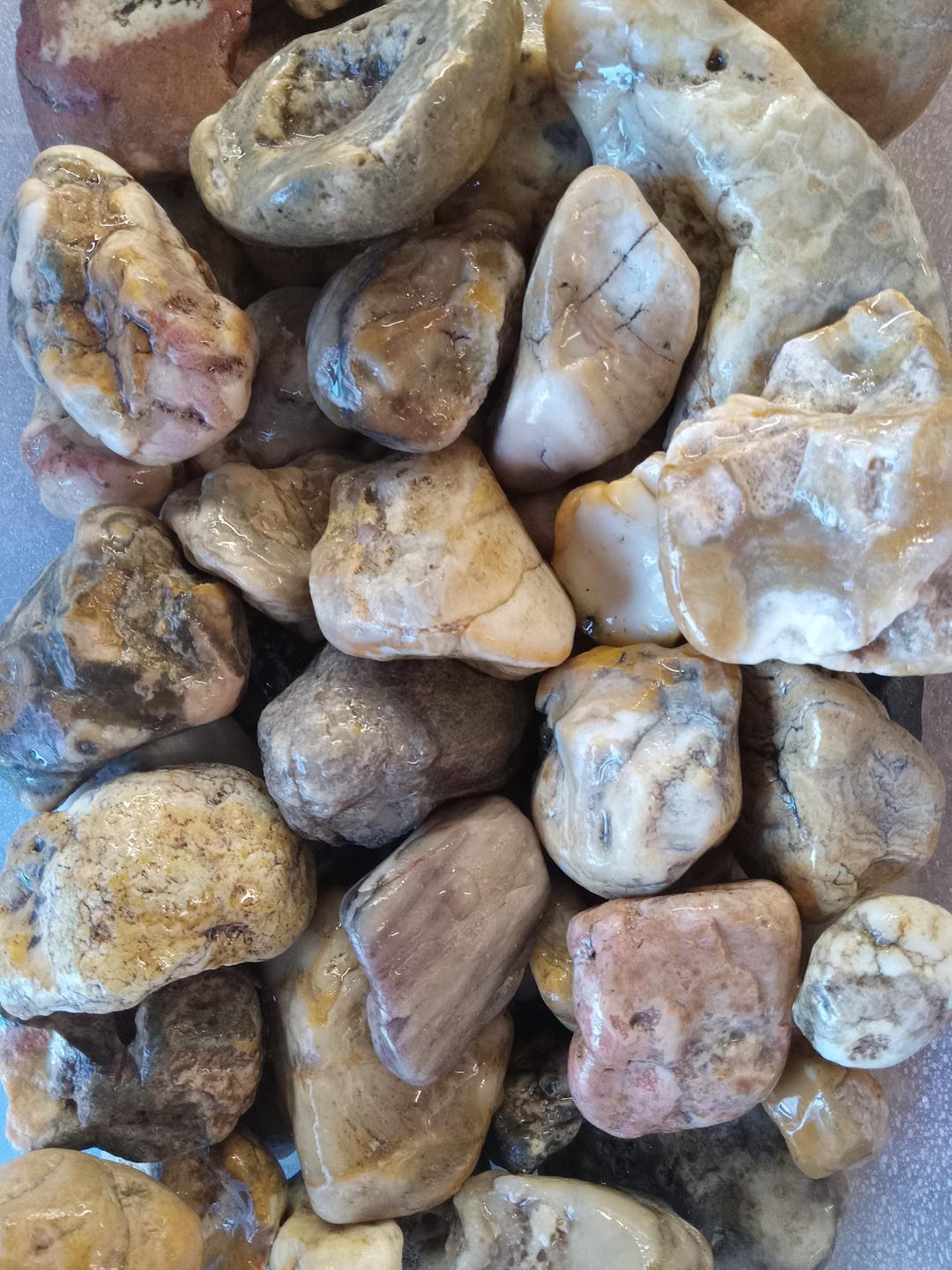 Prarie Agates for Tumbling Small/medium. 2 to 4 Inches. 10 Pounds. - Etsy