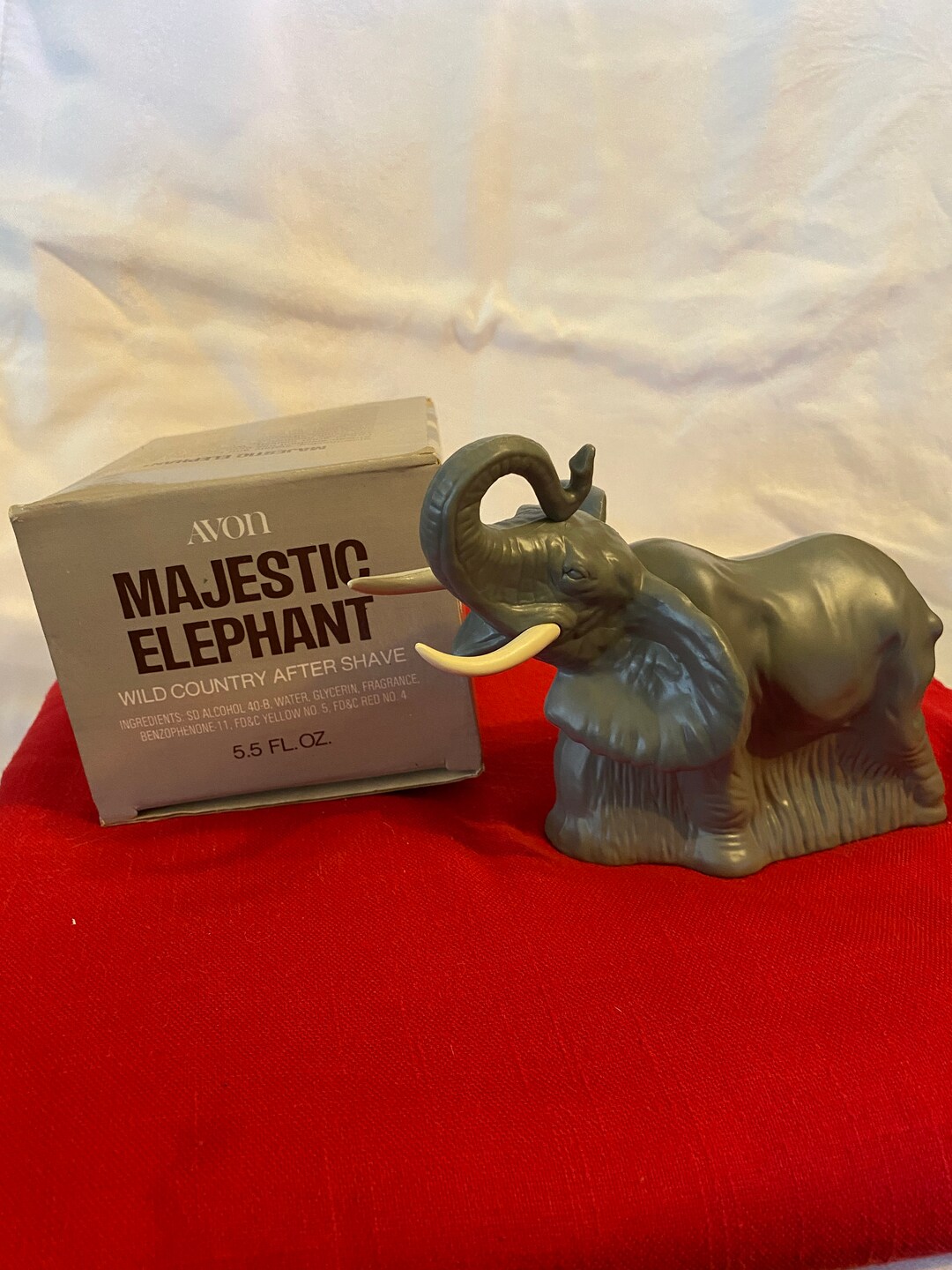 Avon Majestic Elephant Decanter for Men Filled With Wild Country After ...