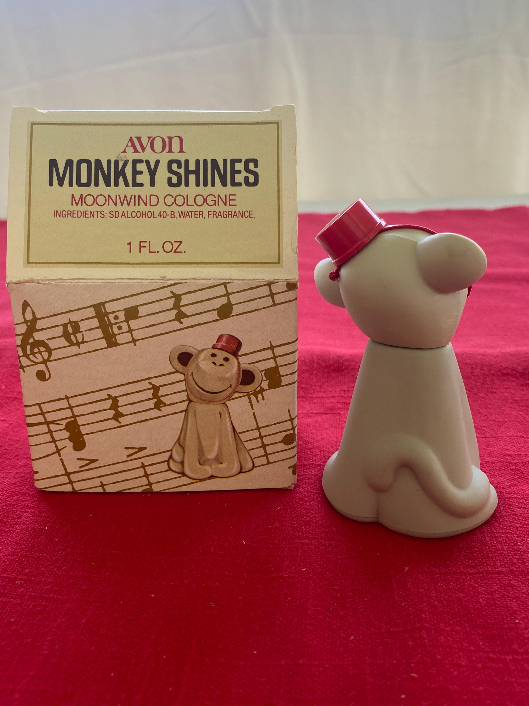 Avon Monkey Shines Decanter With Moonwind Cologne, Rare, Vintage - Etsy