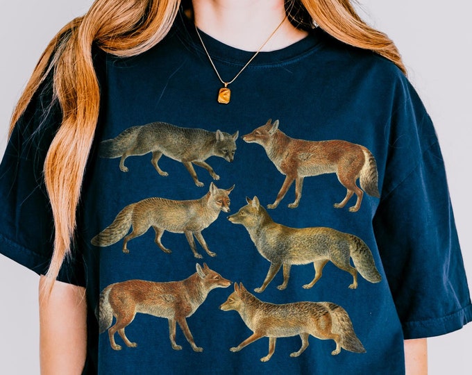 Fox Shirt, Foxes T Shirt, Fox Shirts, Fox Birthday Present, Foxes Gift ...