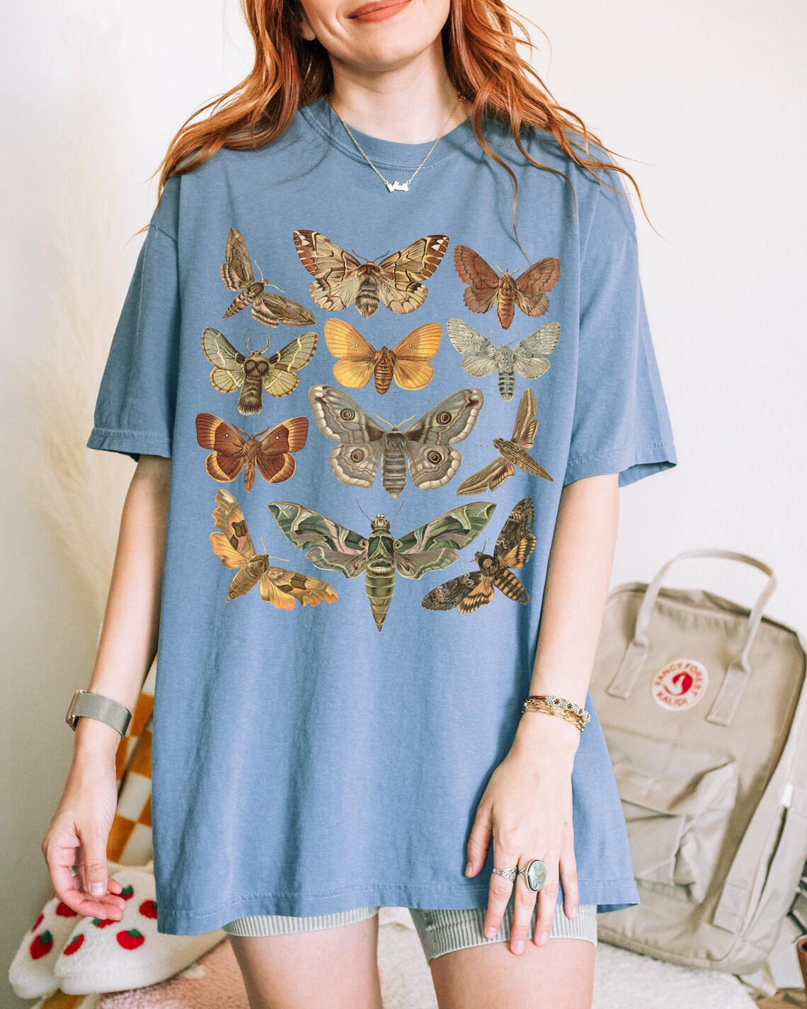 Moth Shirt Bug Shirt Goblincore Clothing Insect Shirt Moth T Shirt Moth ...
