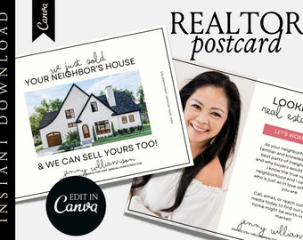 Digital Business Card Modern Business Card for Realtor - Etsy