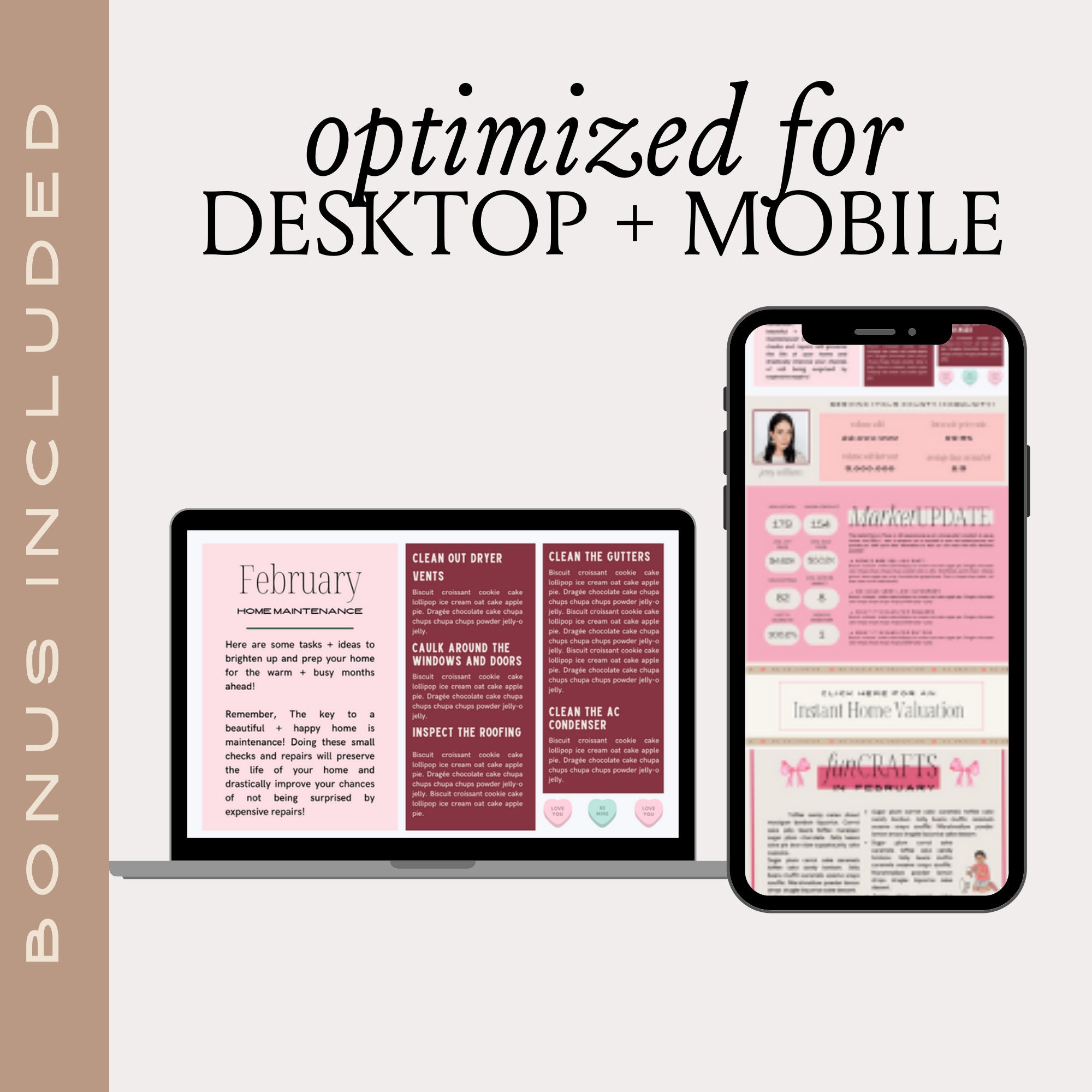 Real Estate February 2024 Newsletter, Realtor Newsletter, Realtor ...