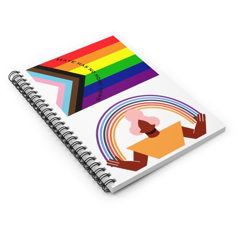 LGBTQ Subtle Bi Pride Journal Pride Notebook Love is Love - Etsy