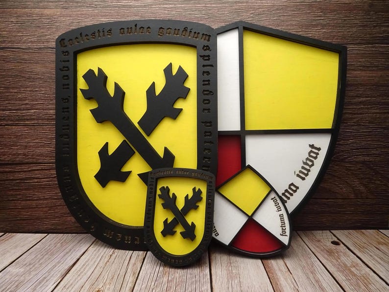 Kingdom Come: Deliverance - Leipa's Shield - Handcrafted Painted Wood ...