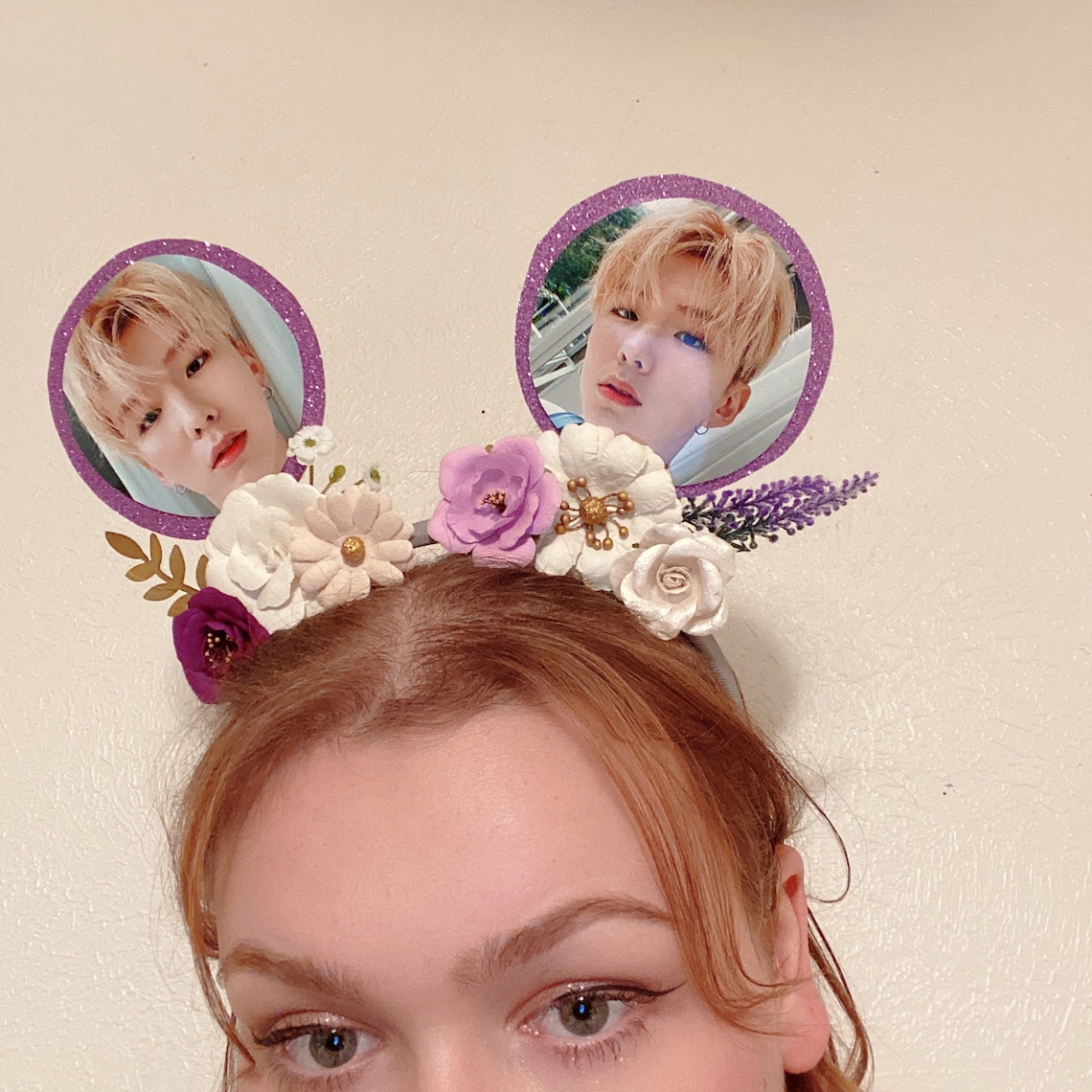 Custom Kpop Floral Headband - Etsy