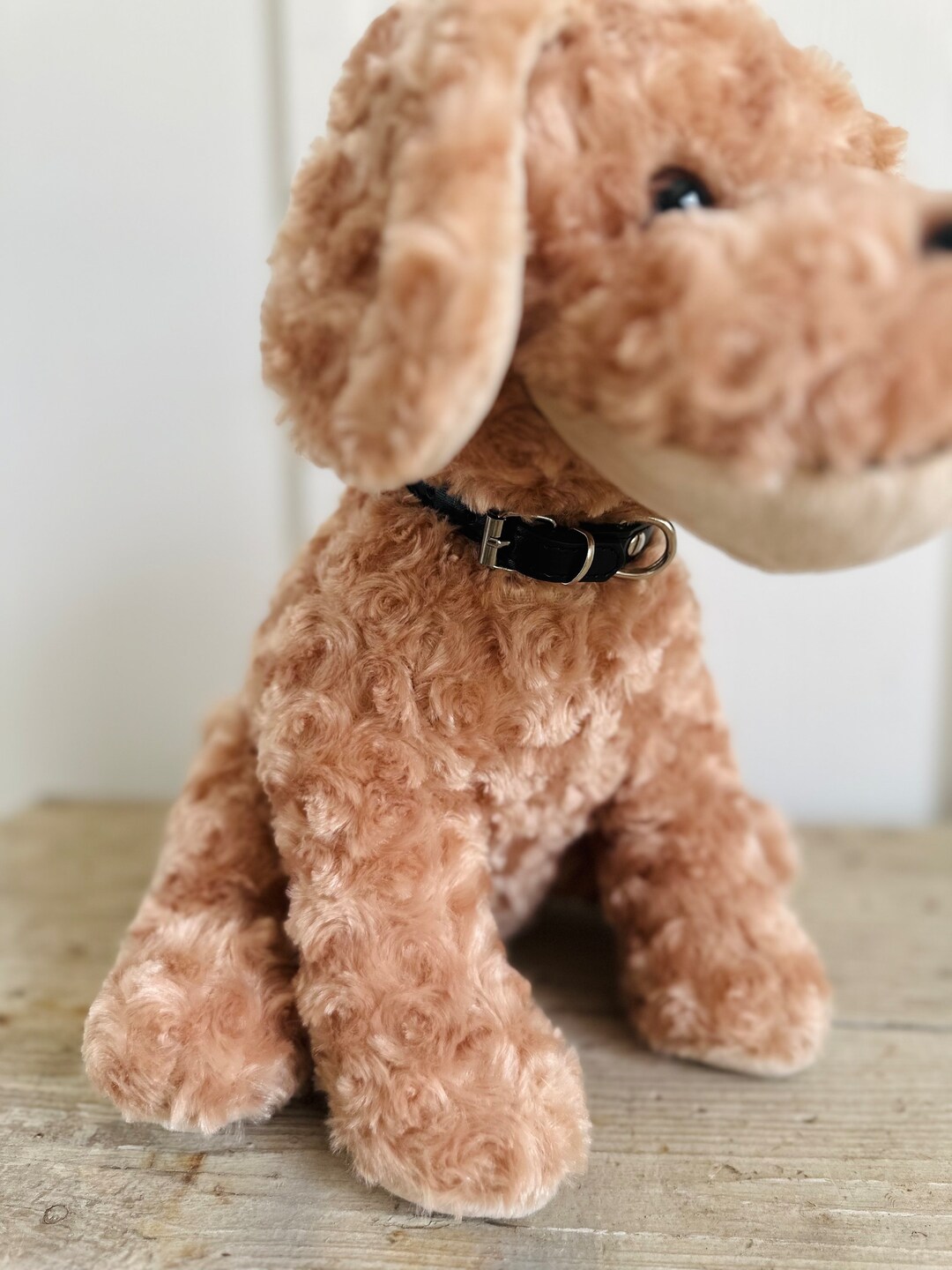 Doodletales the DOOOD Vegan Leather Collar Pupcessory, Stuffed Dog ...