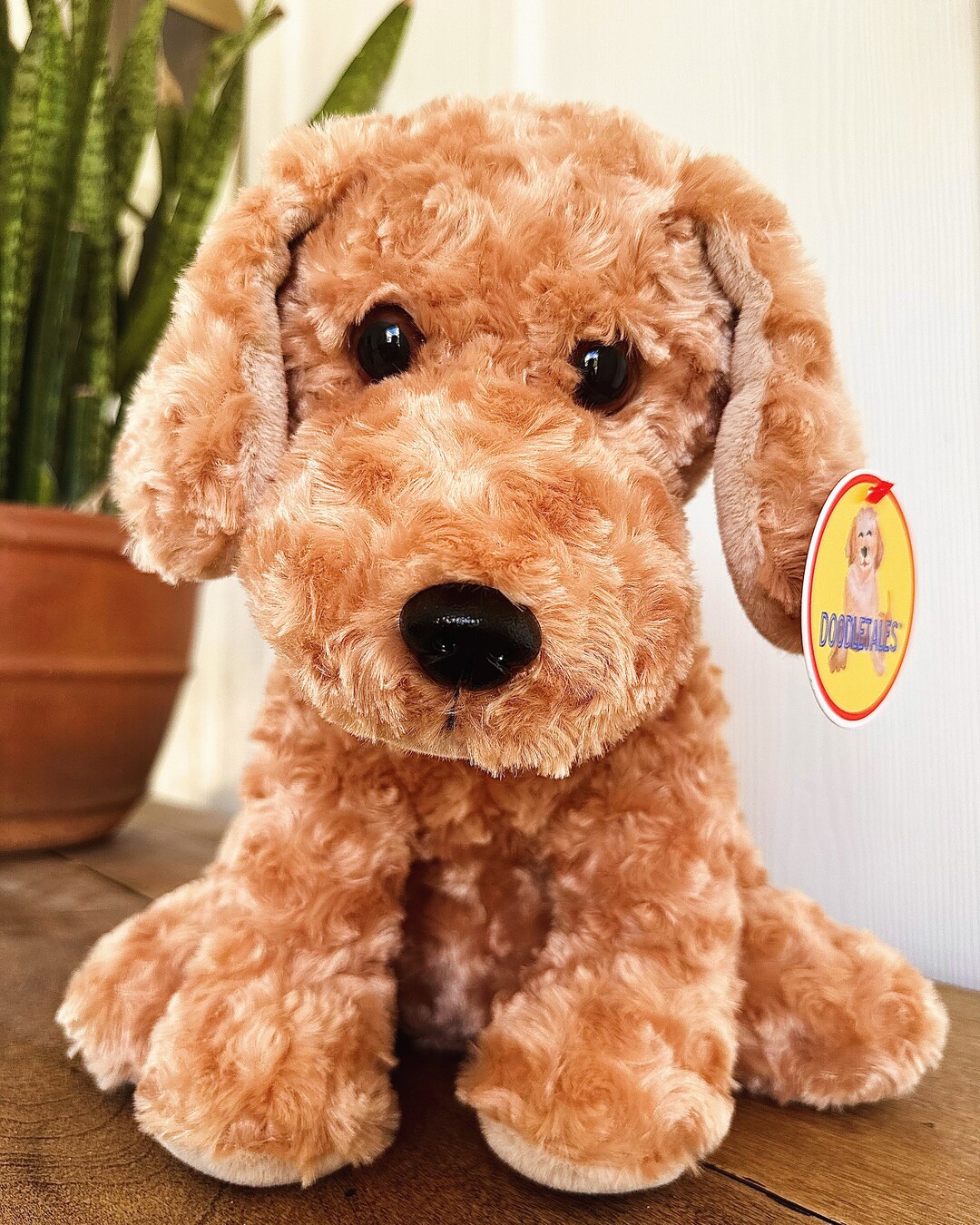 Doodletales Golden Doodle Pup, Doodletales Plushie, Baby Buck, Stuffed ...
