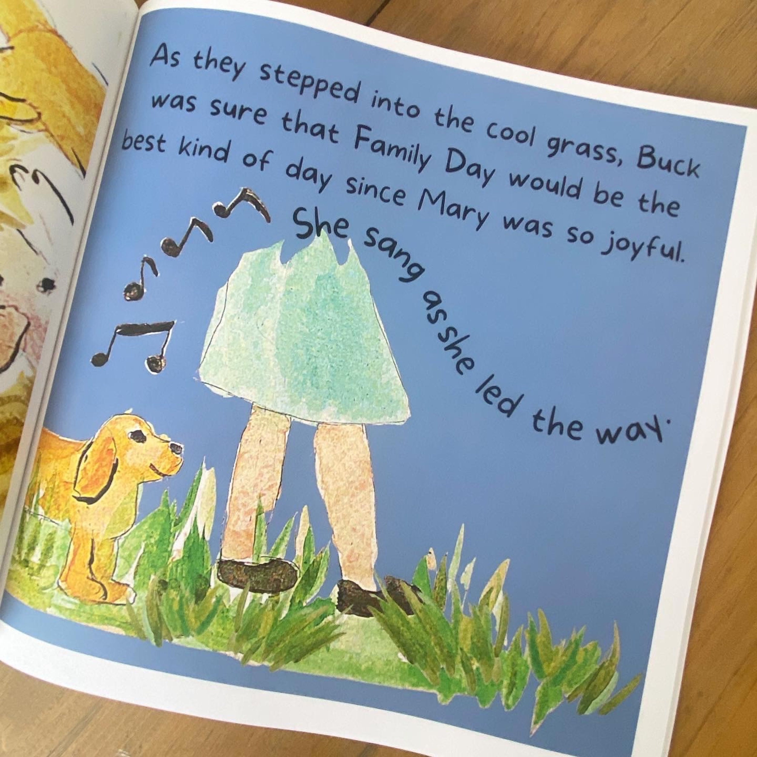 Doodletales autographed Copy Buck's New Family, Children's Book ...