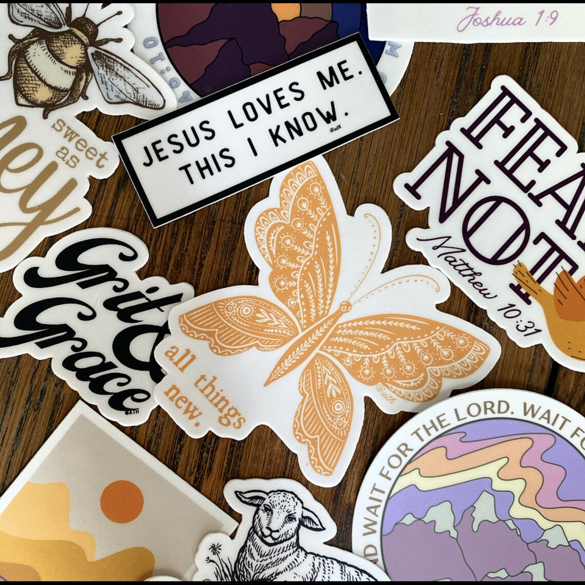 Jesus Loves Me Sticker, Christian Sticker, Yeti Sticker, Verse Sticker ...