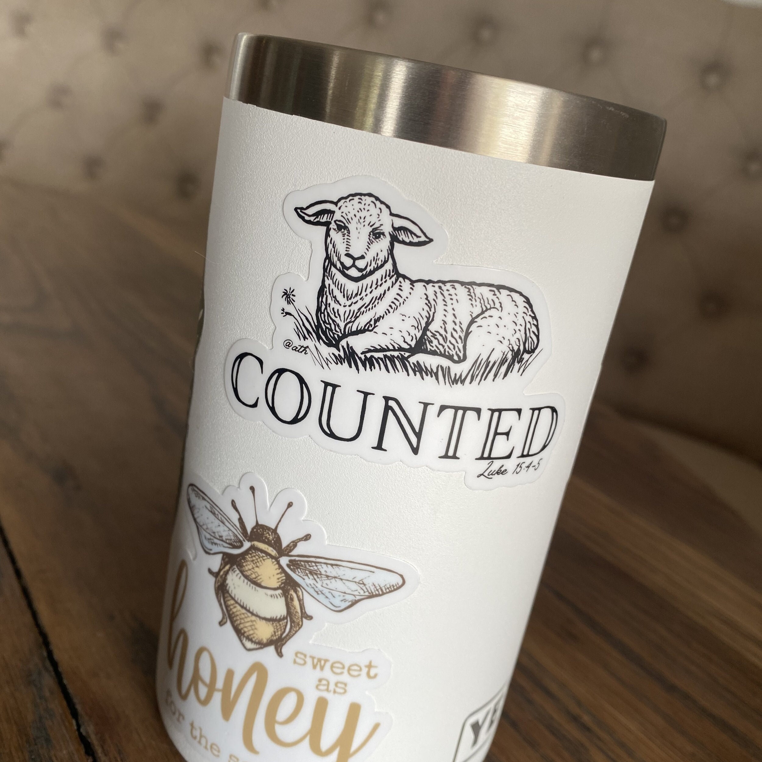 Counted Sticker Lamb Sticker He Leaves the 99 Sticker - Etsy