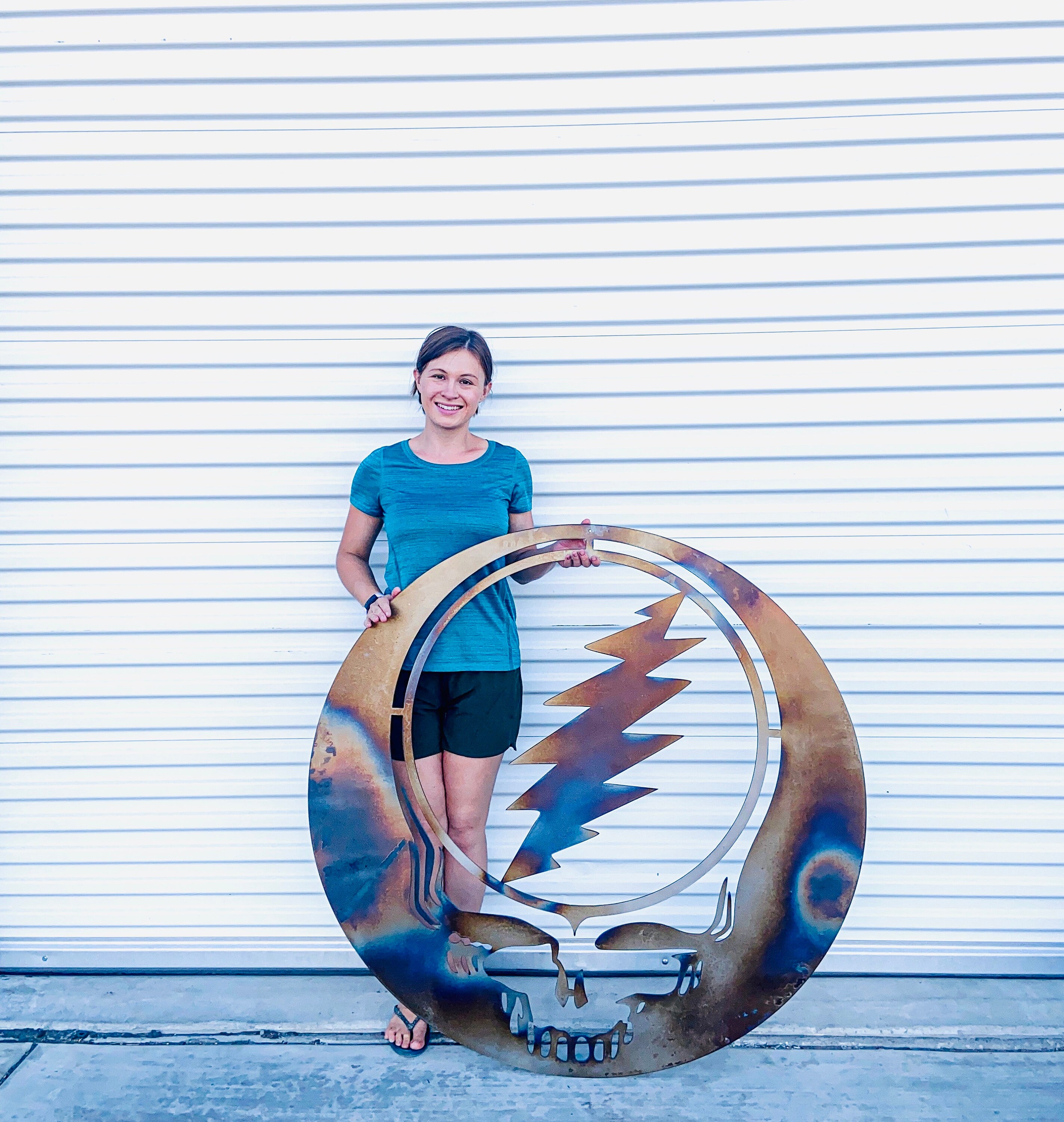 Metal Stealie Metal Steal Your Face Grateful Dead Metal Art - Etsy