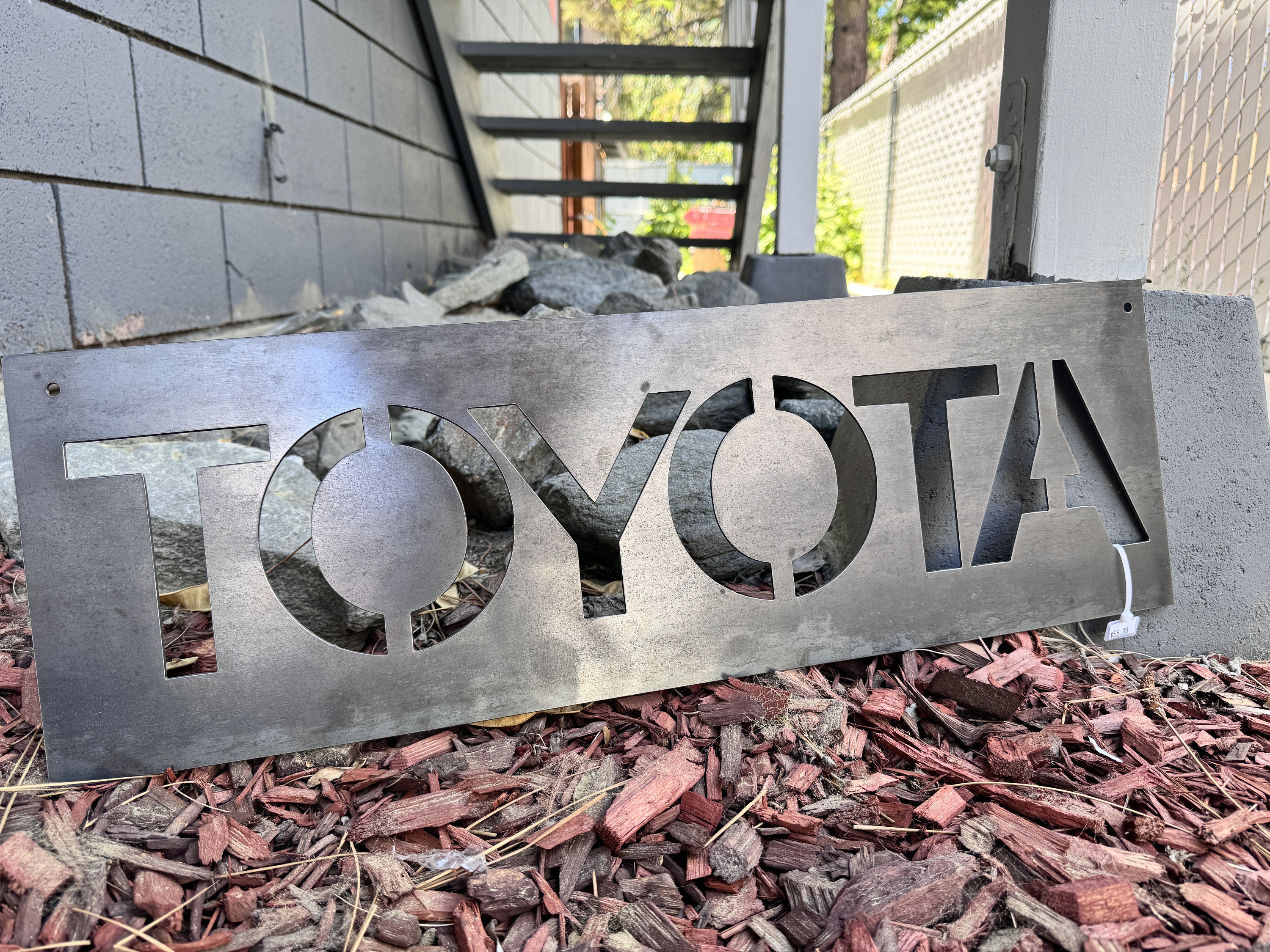 Toyota Metal Sign | Garage Art - Etsy