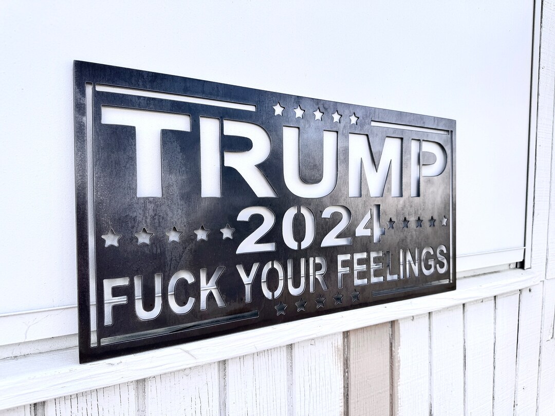 Trump Metal Sign | Trump 2024 | Trump Assassination - Etsy