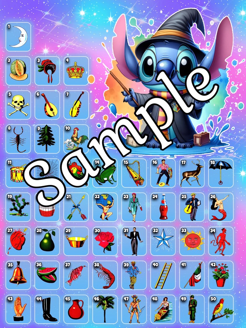 Loteria Board - Etsy