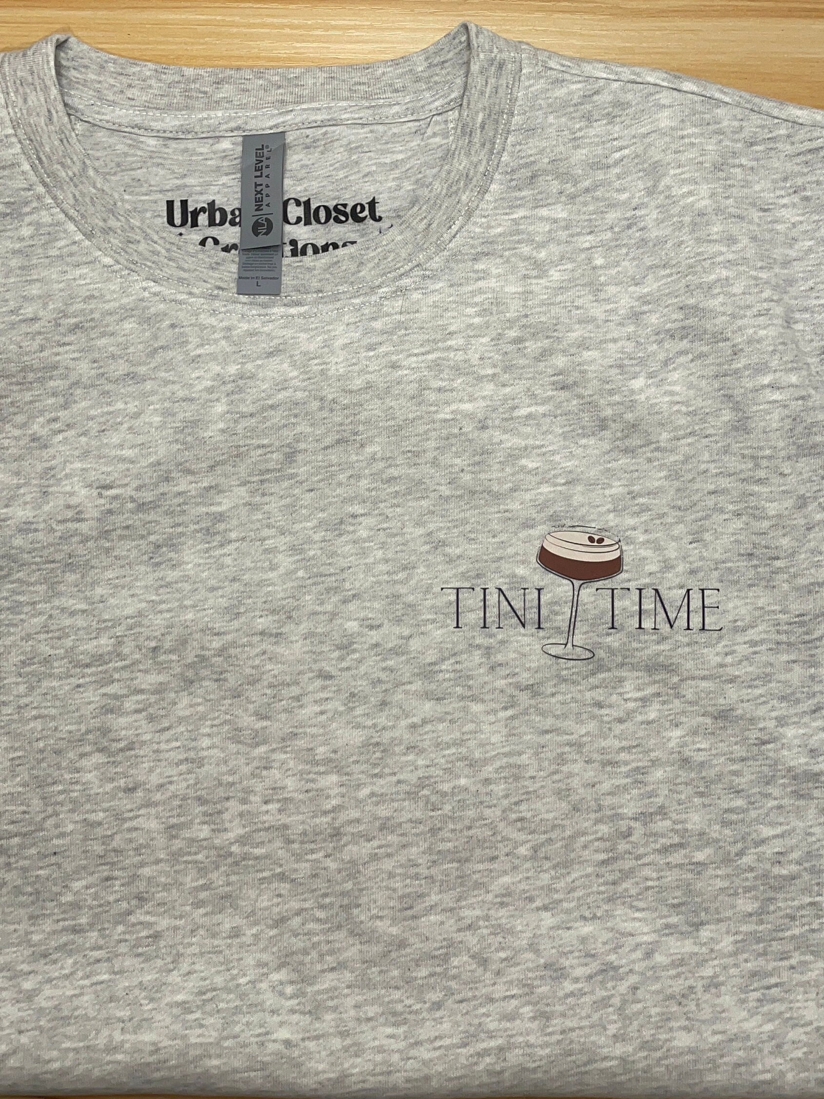 Tini Time Espresso Martini Crewneck Gift for Her Trendy Sweatshirt ...