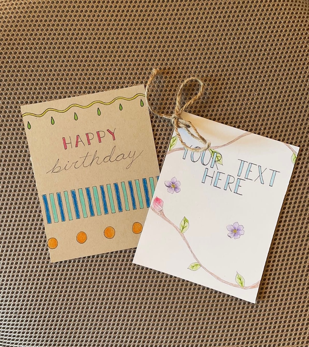 Custom Cards, Handmade Cards, Any Occasion Cards, Personalized Cards - Etsy