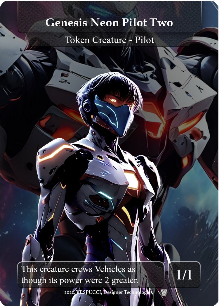 10/10 Mechititan With Flying, Vigilance, Trample, Lifelink, Haste MTG ...